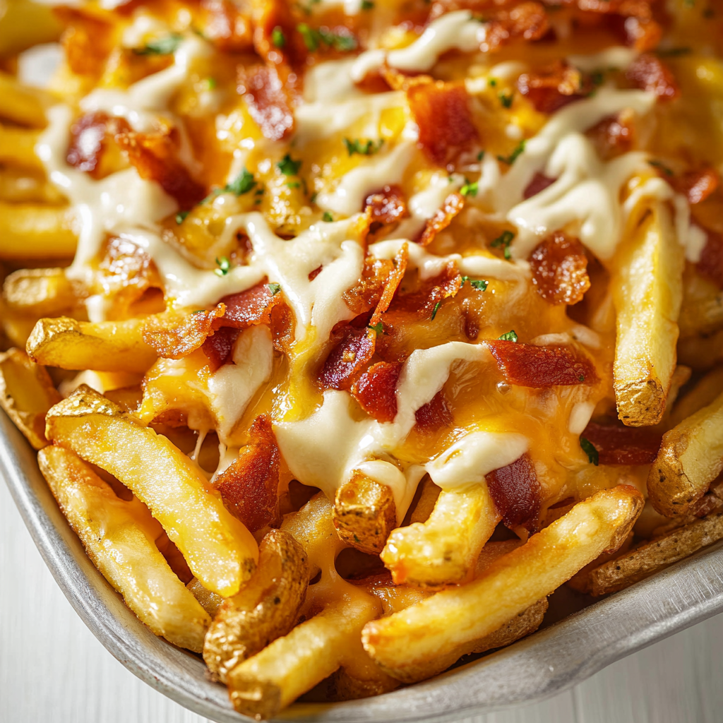 Loaded Cheesy Fries Recipe | Crispy, Cheesy & Flavorful