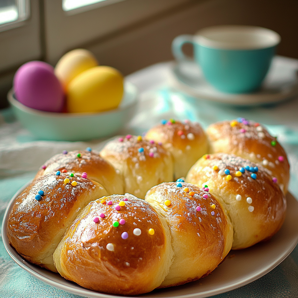 Easter Bread Recipe | Soft, Sweet & Perfect for the Holidays