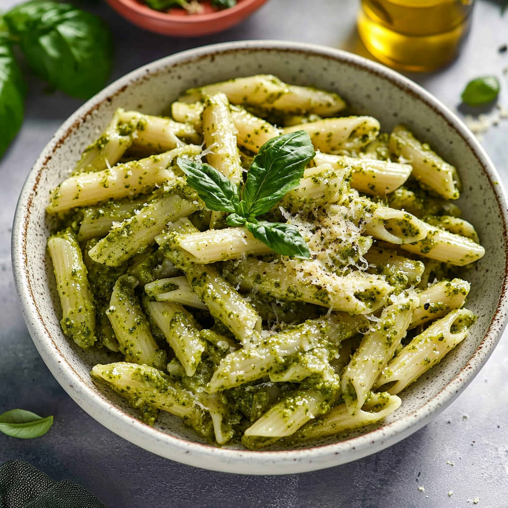 Spring Pesto Pasta Recipe | Fresh, Flavorful & Easy to Make