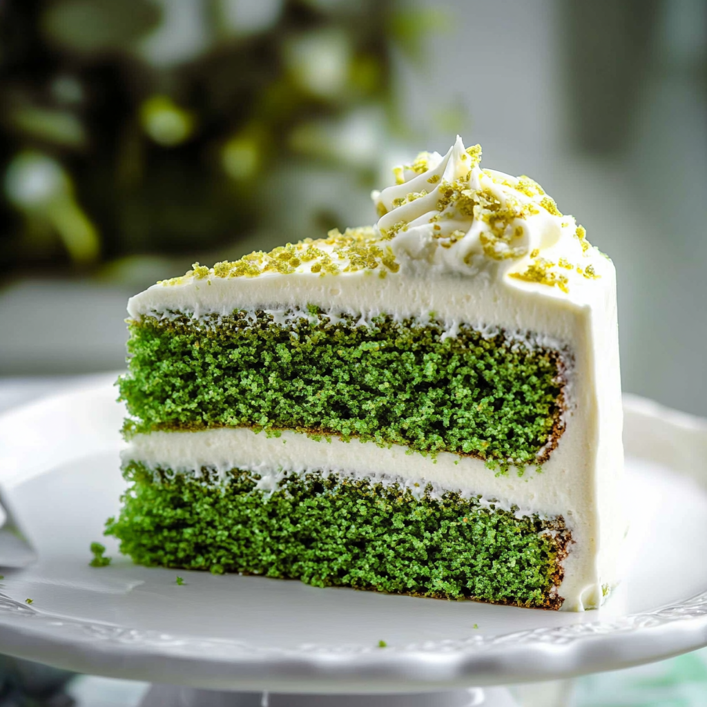Green Velvet Cake