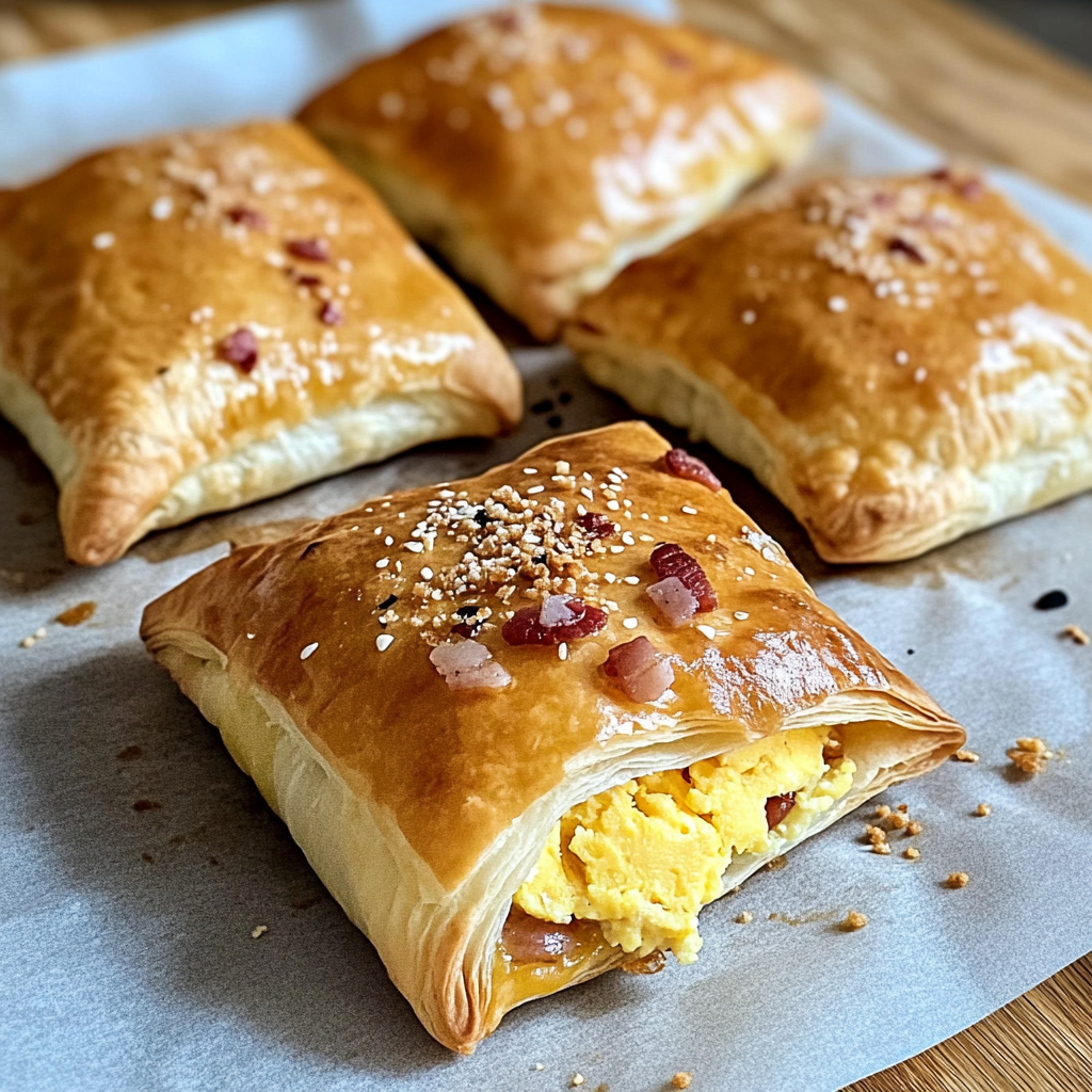 Breakfast Pockets Bacon & Egg