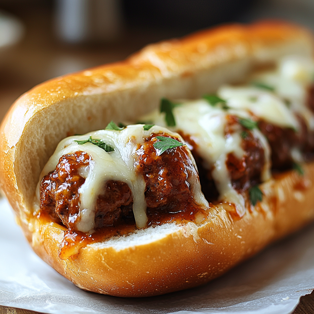 Meatball Sub Sandwiches