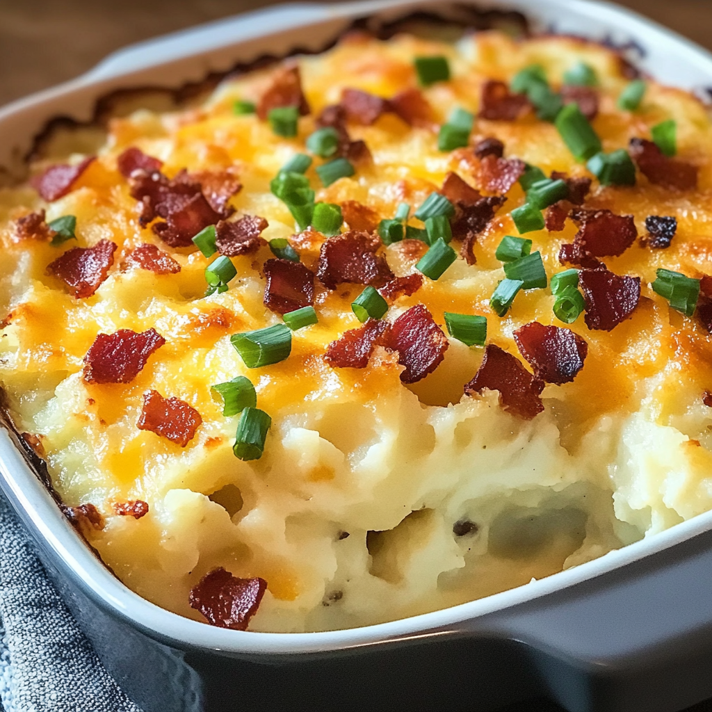 Twice Baked Potato Casserole